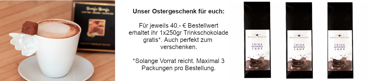 Booja-Booja - Schokolade und Schokotrüffel bio - vegetarisch - vegan